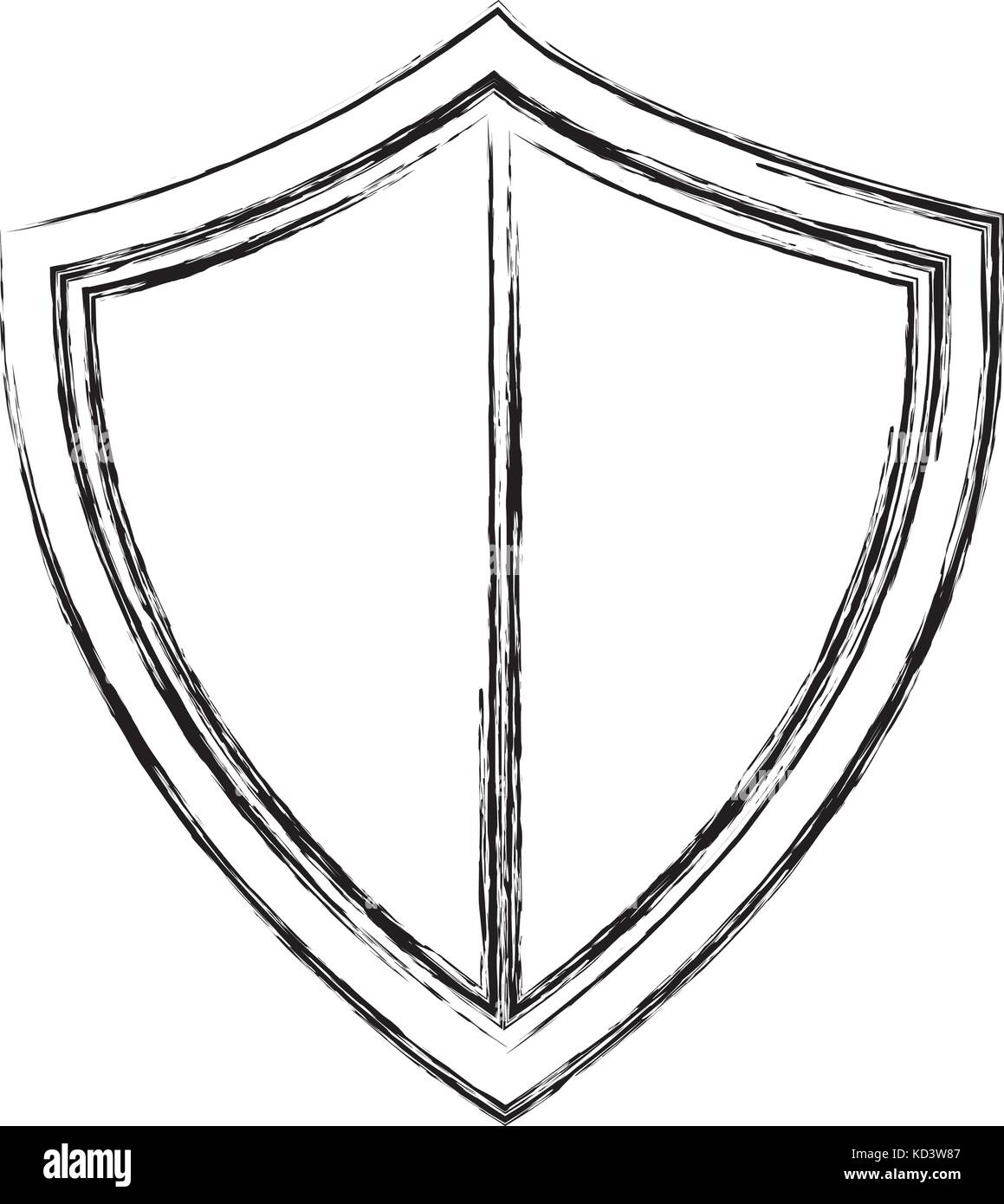 shield icon over white background vector illustration Stock Vector ...