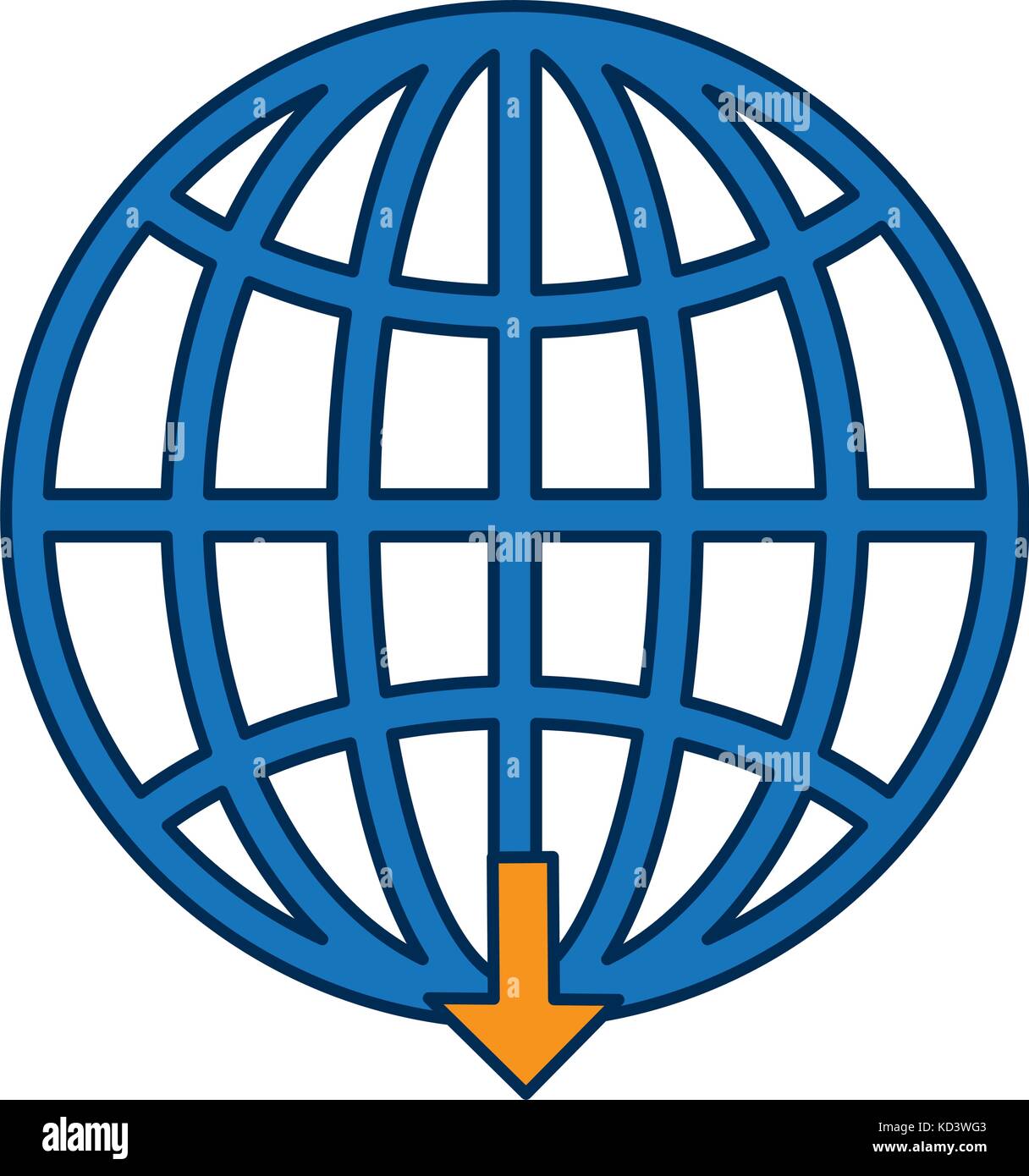 global sphere icon Stock Vector Image & Art - Alamy