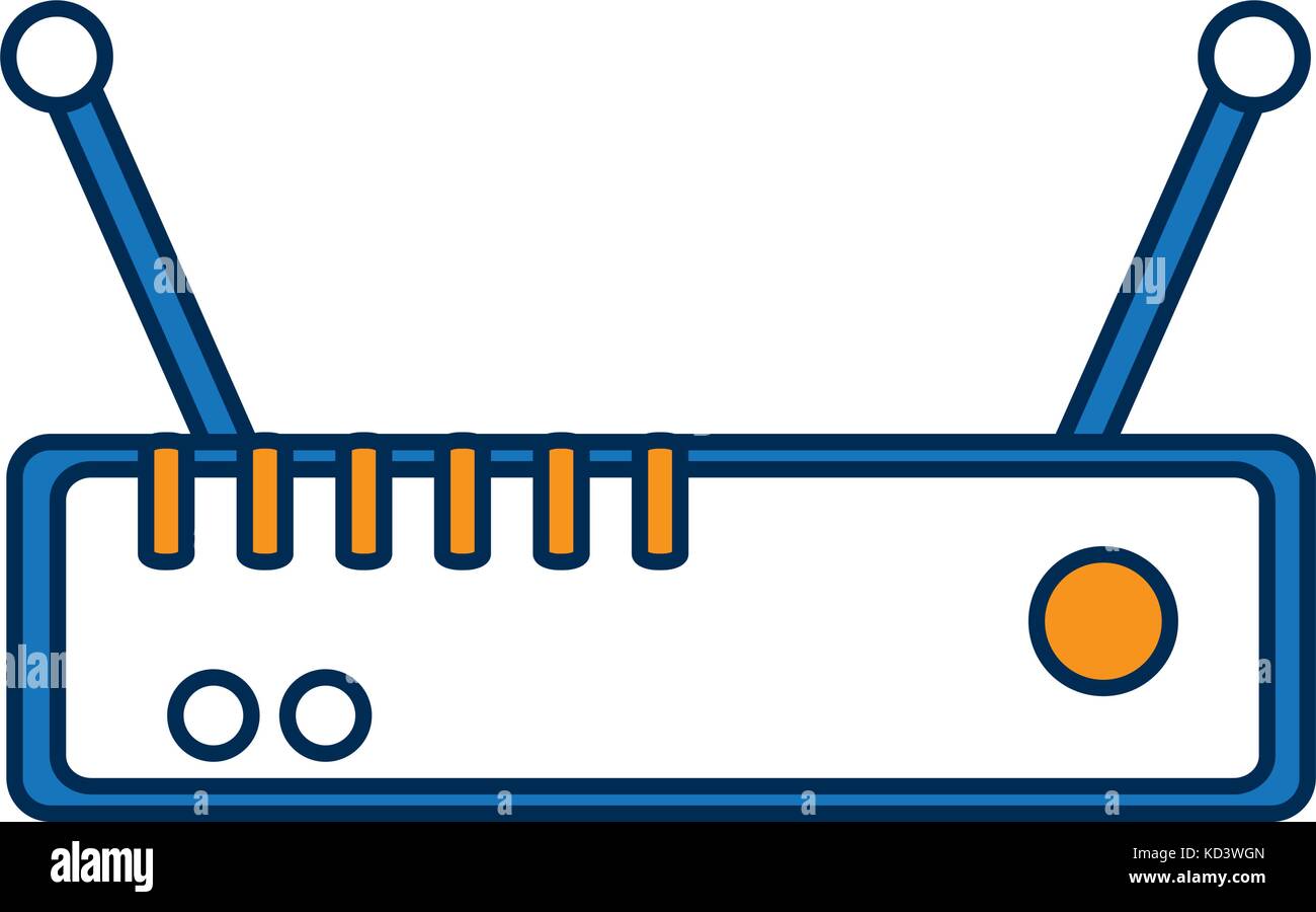 router device icon Stock Vector Image & Art - Alamy