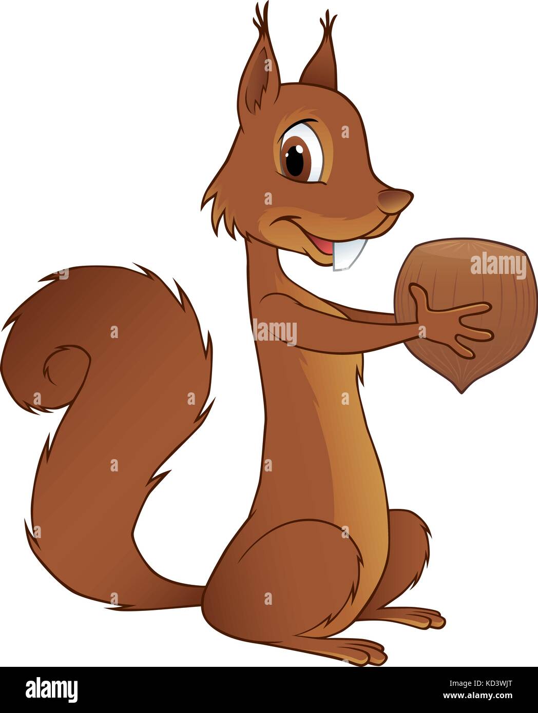 Squirrel drawing hi-res stock photography and images - Alamy