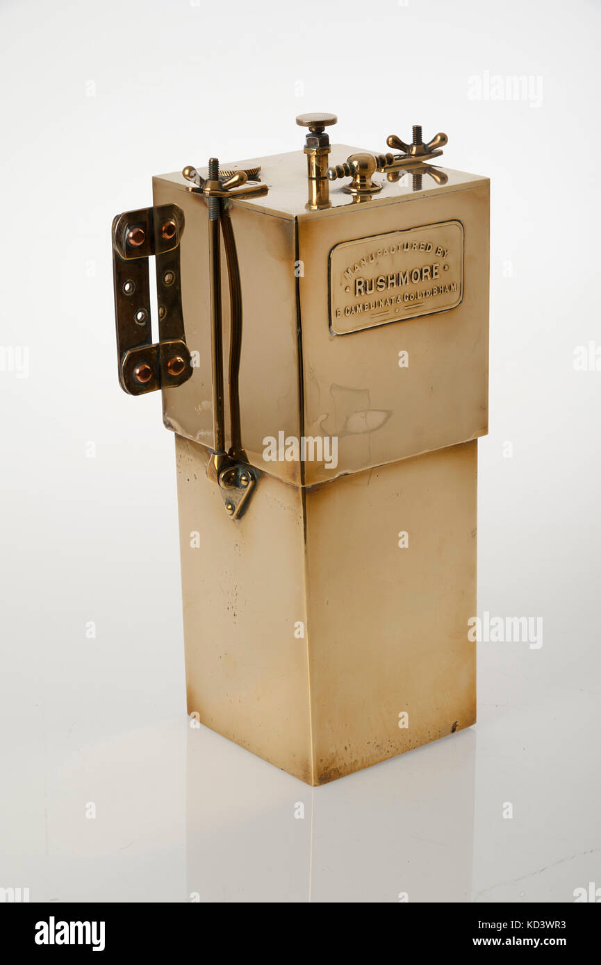 Rushmore acetylene gas generator Stock Photo - Alamy