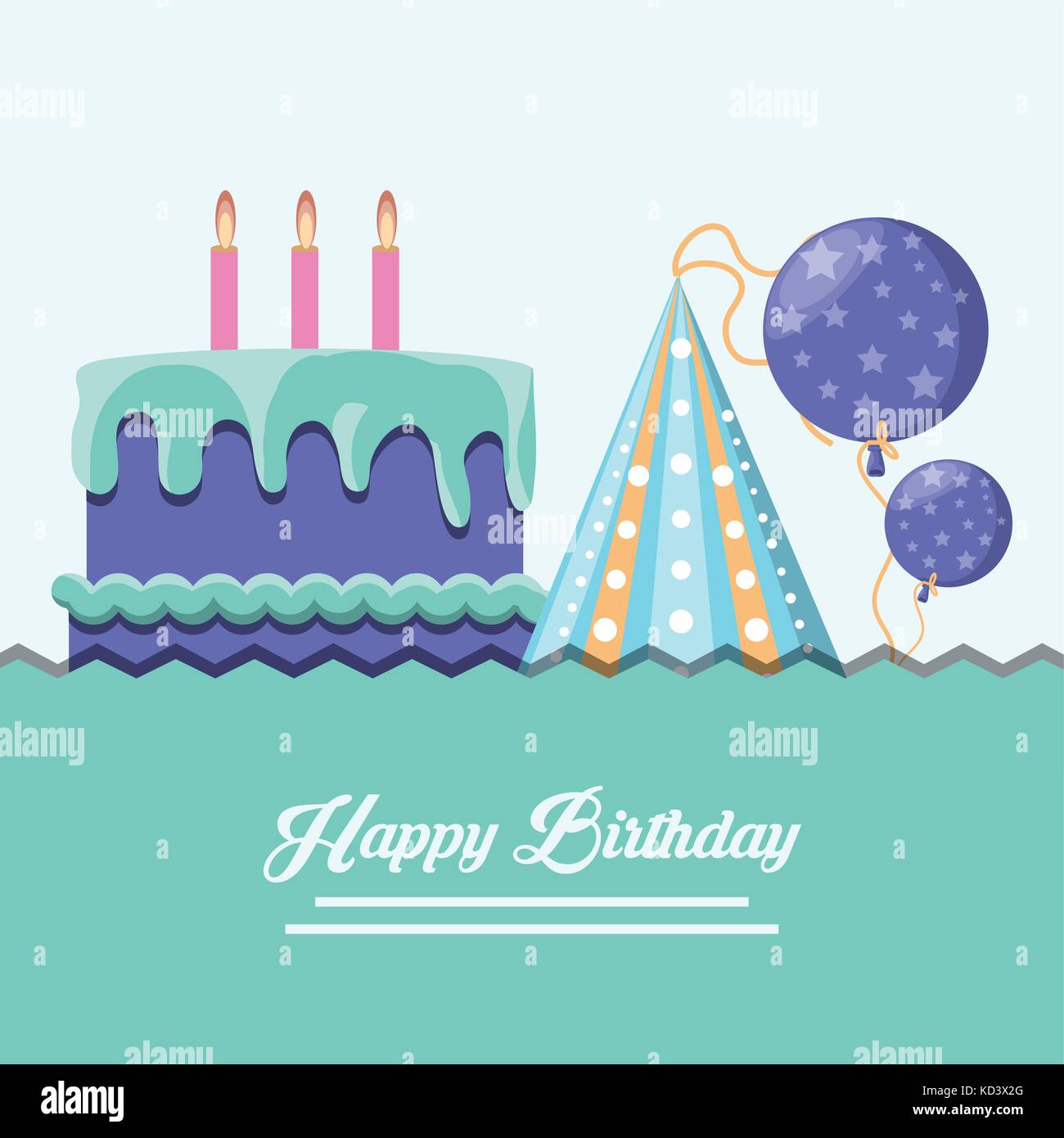 happy birthday design Stock Vector Image & Art - Alamy