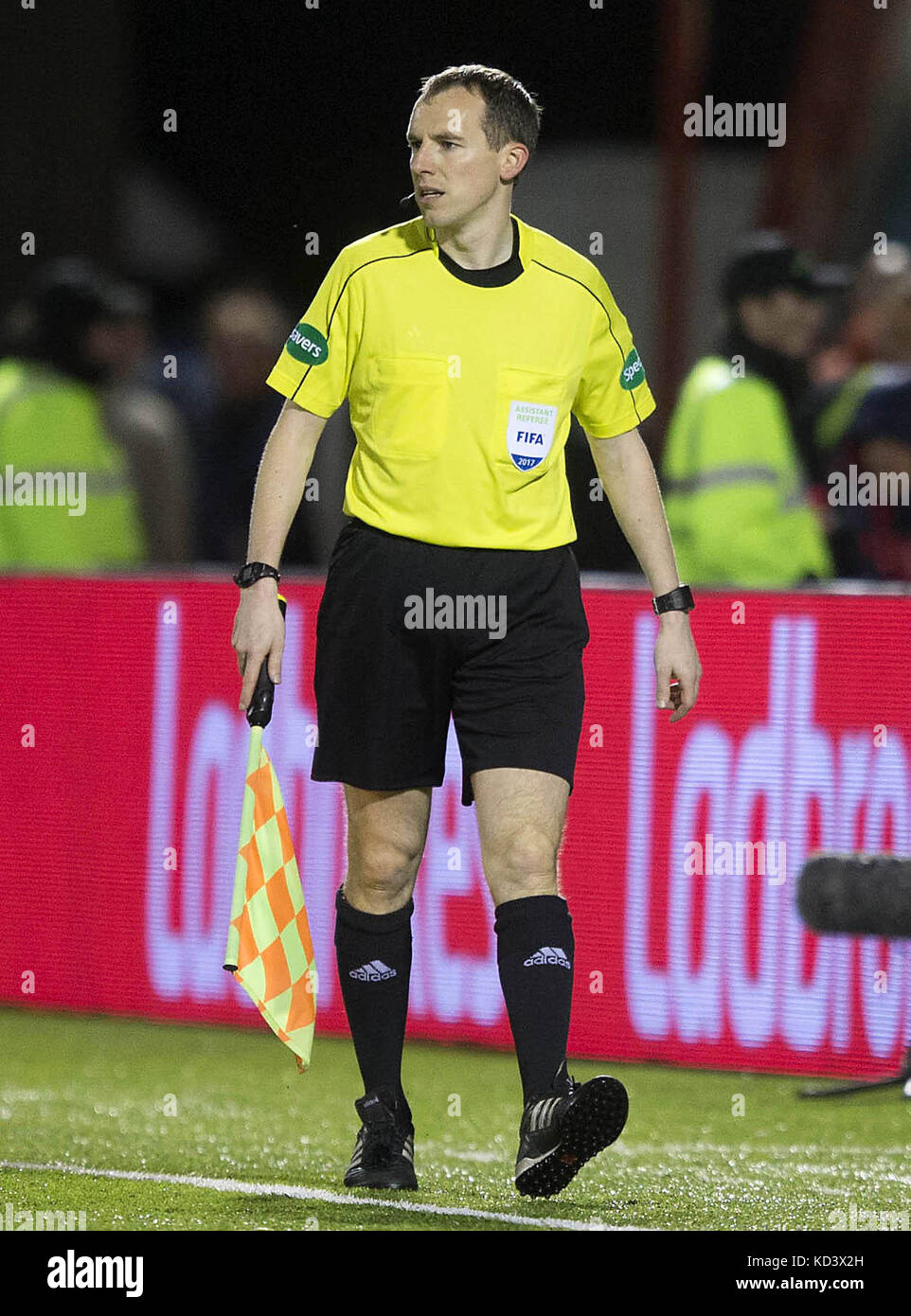 Assistant referee Sean Carr Stock Photo - Alamy