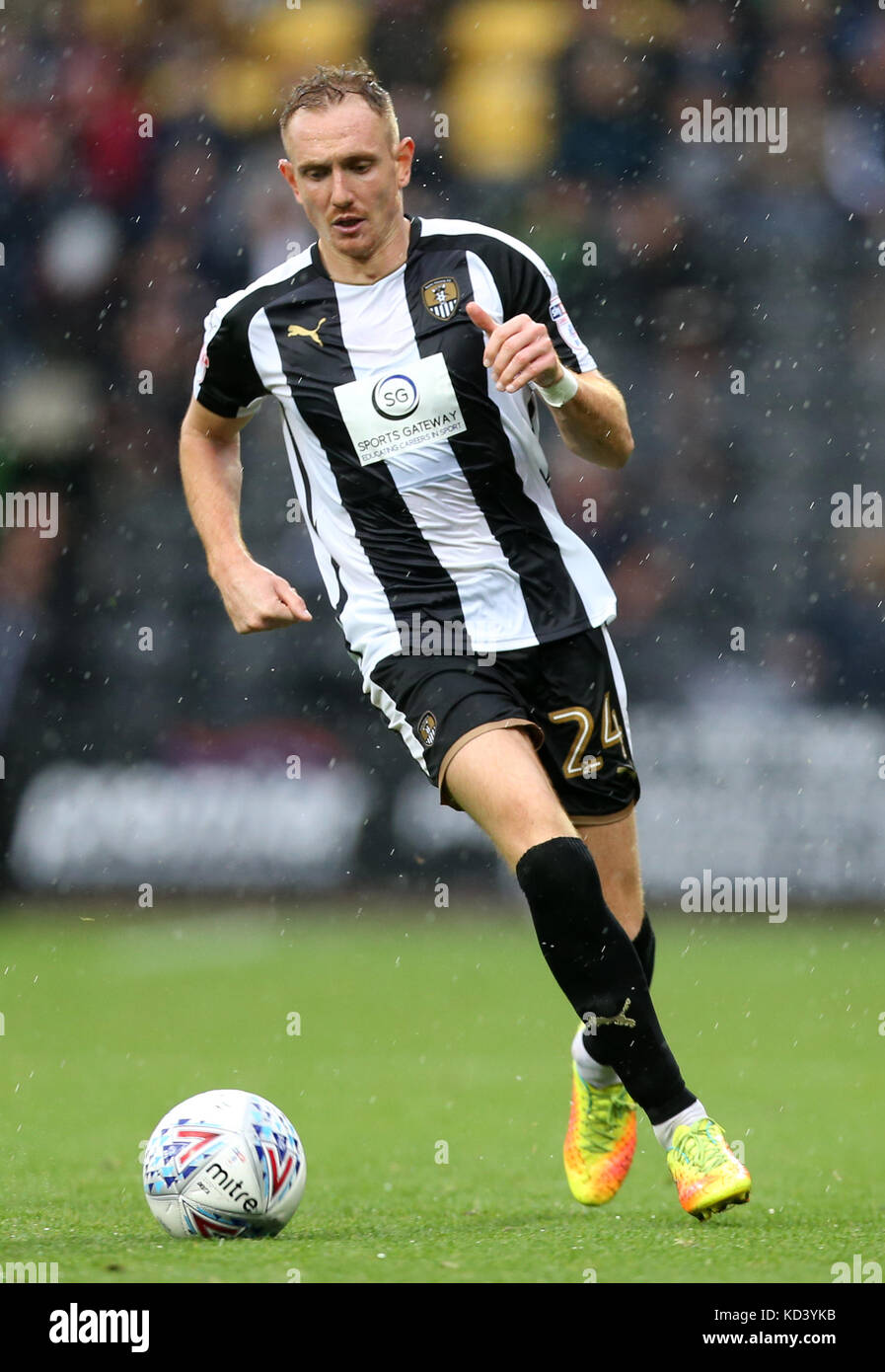 Notts County's Robert Milsom during the match at Meadow Lane ...