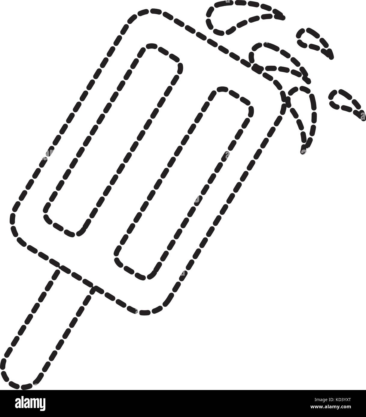 Ice cream bar icons Black and White Stock Photos & Images - Alamy