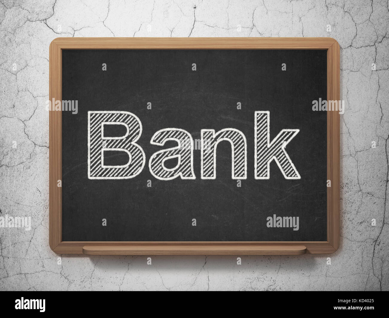 Banking concept: Bank on chalkboard background Stock Photo - Alamy