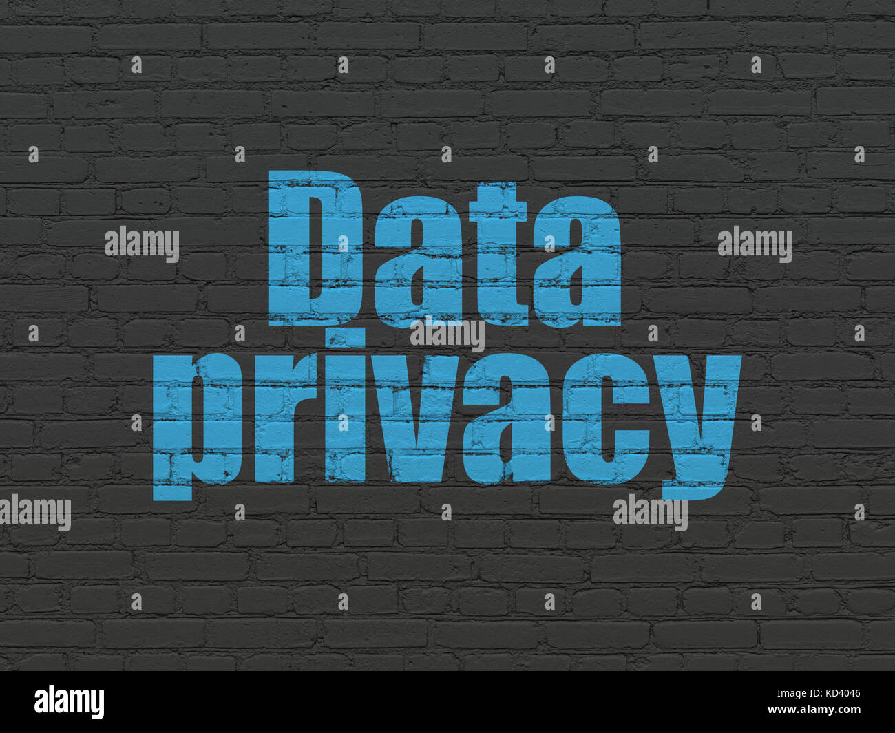 Safety concept: Data Privacy on wall background Stock Photo - Alamy