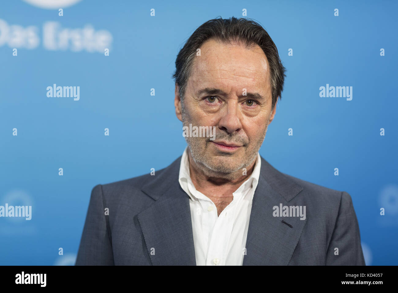 Actors promoting "Der Donnerstags Krimi" at Briese Studios, Hamburg ...