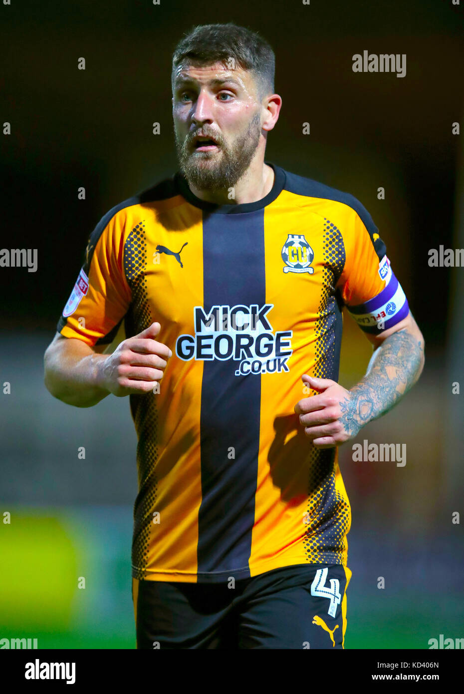 Gary Deegan, Cambridge United Stock Photo - Alamy