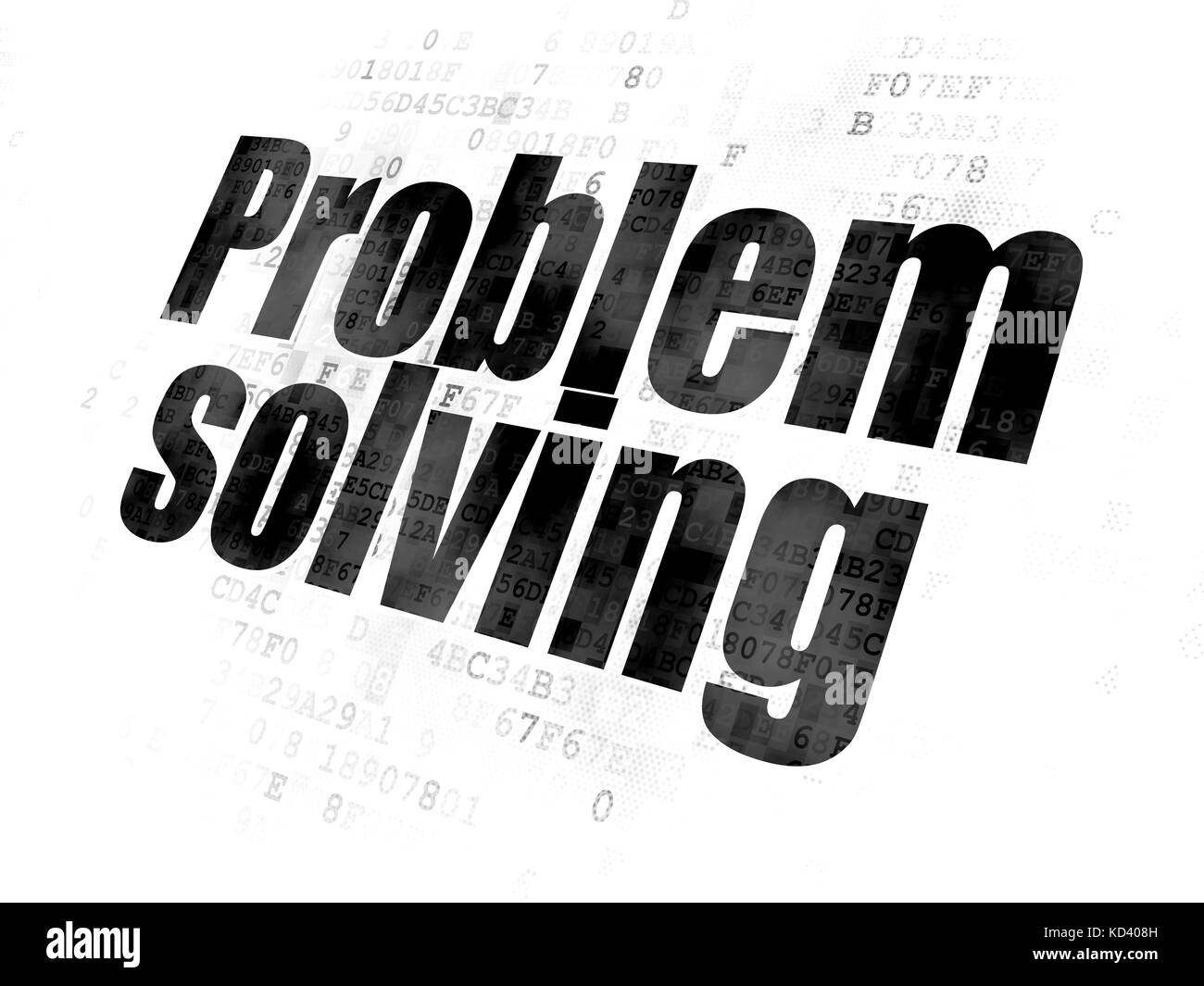 Business concept: Problem Solving on Digital background Stock Photo - Alamy