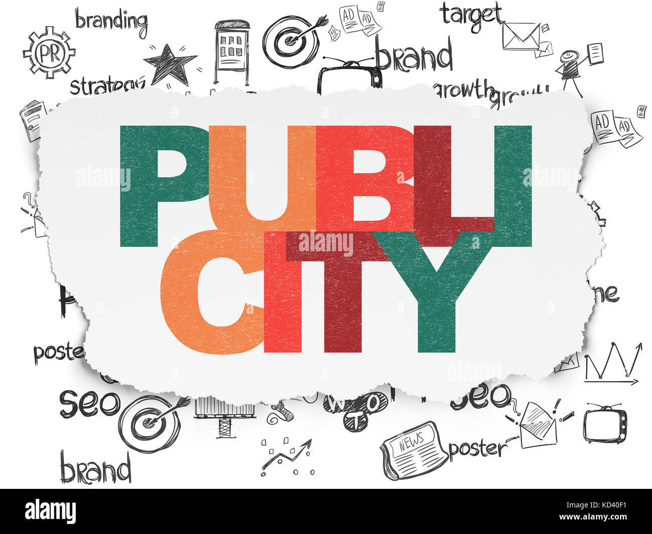 Marketing concept publicity on hi-res stock photography and images - Alamy