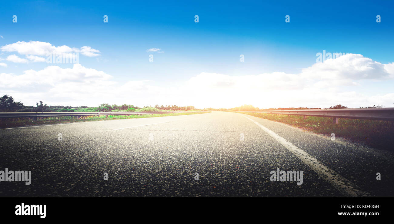 Road way forward direction Stock Photo - Alamy