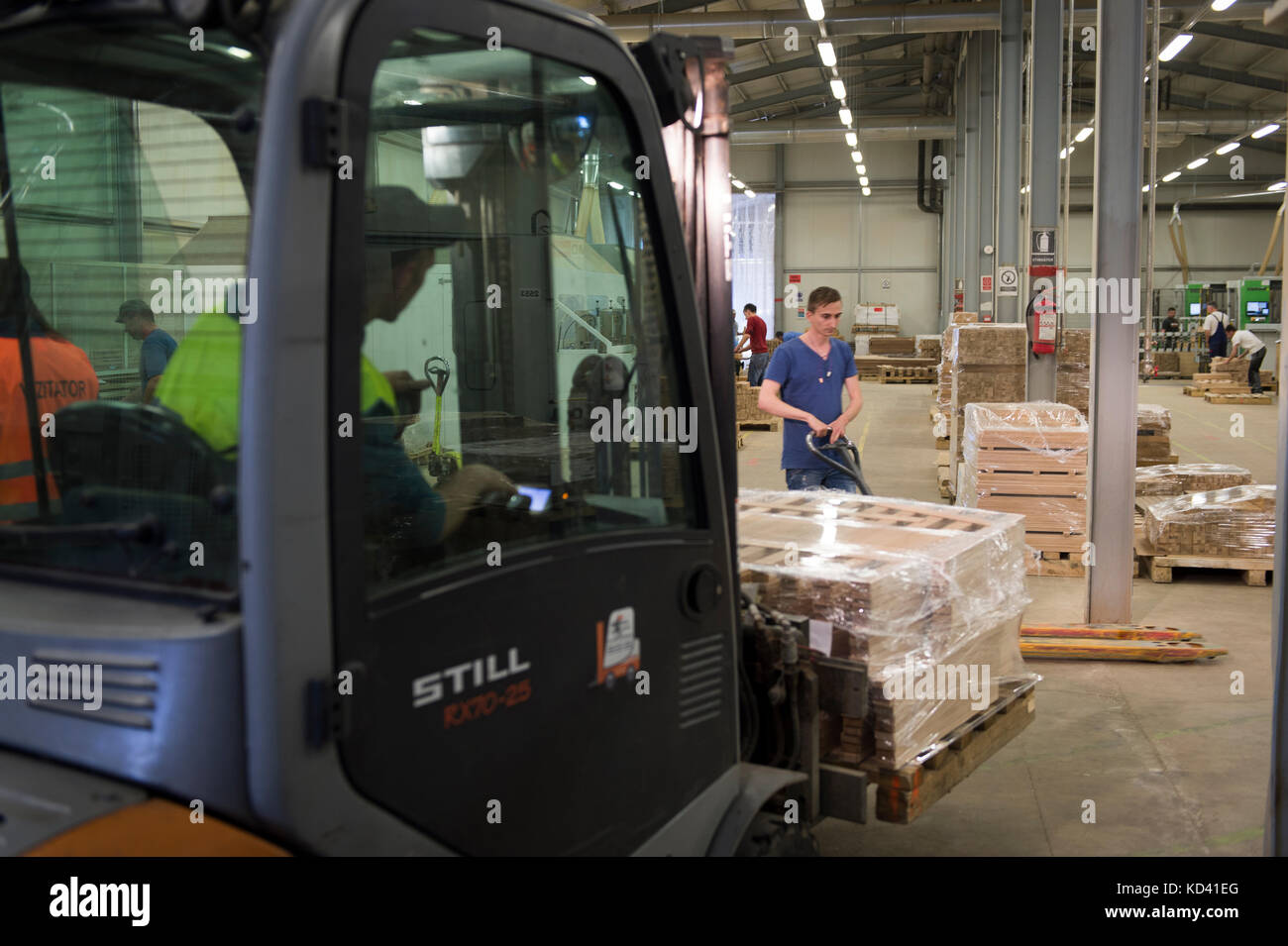 Truck loading area Stock Photo - Alamy