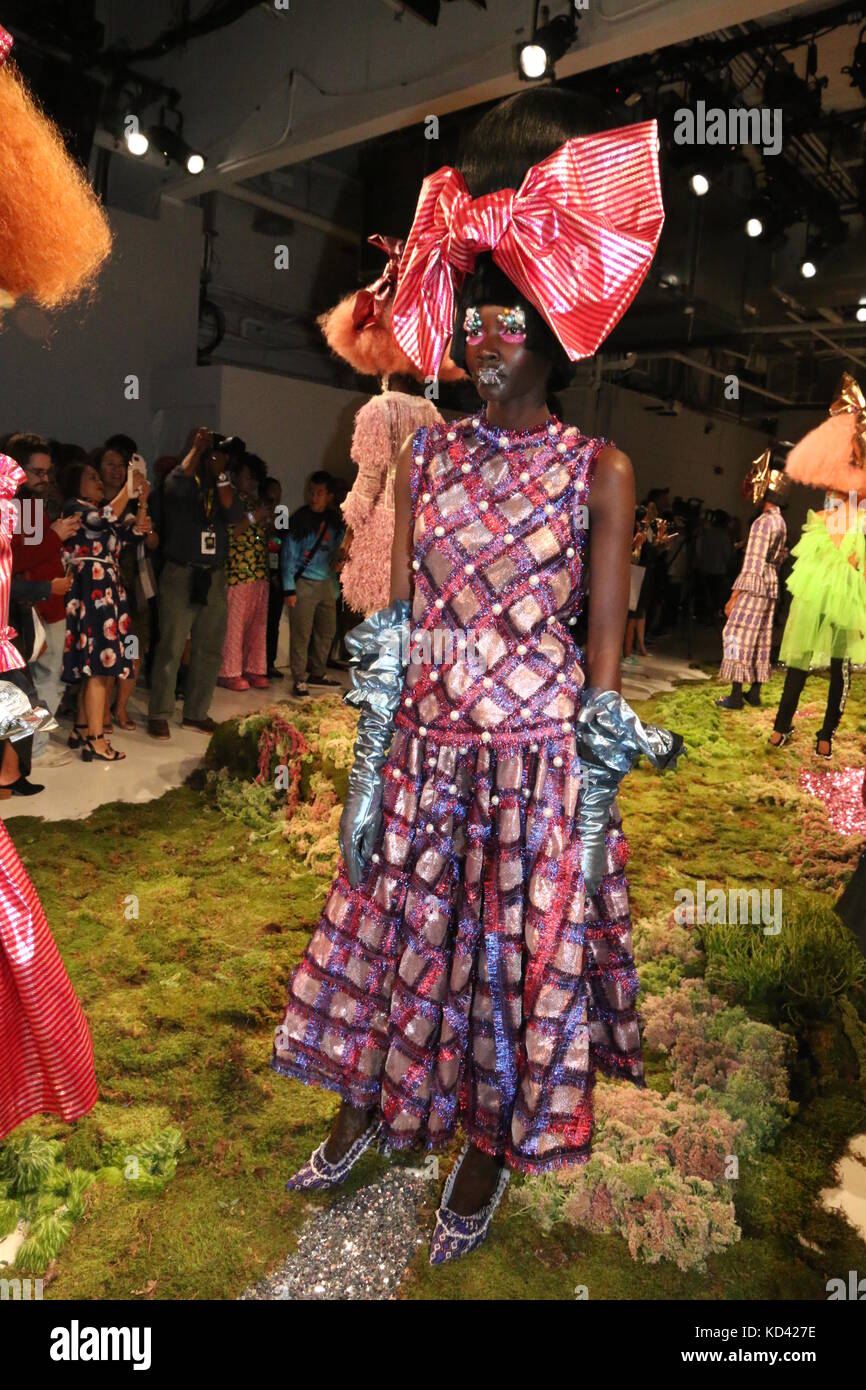 New York Fashion Week - Laurence & Chico - Runway Featuring: Atmosphere ...