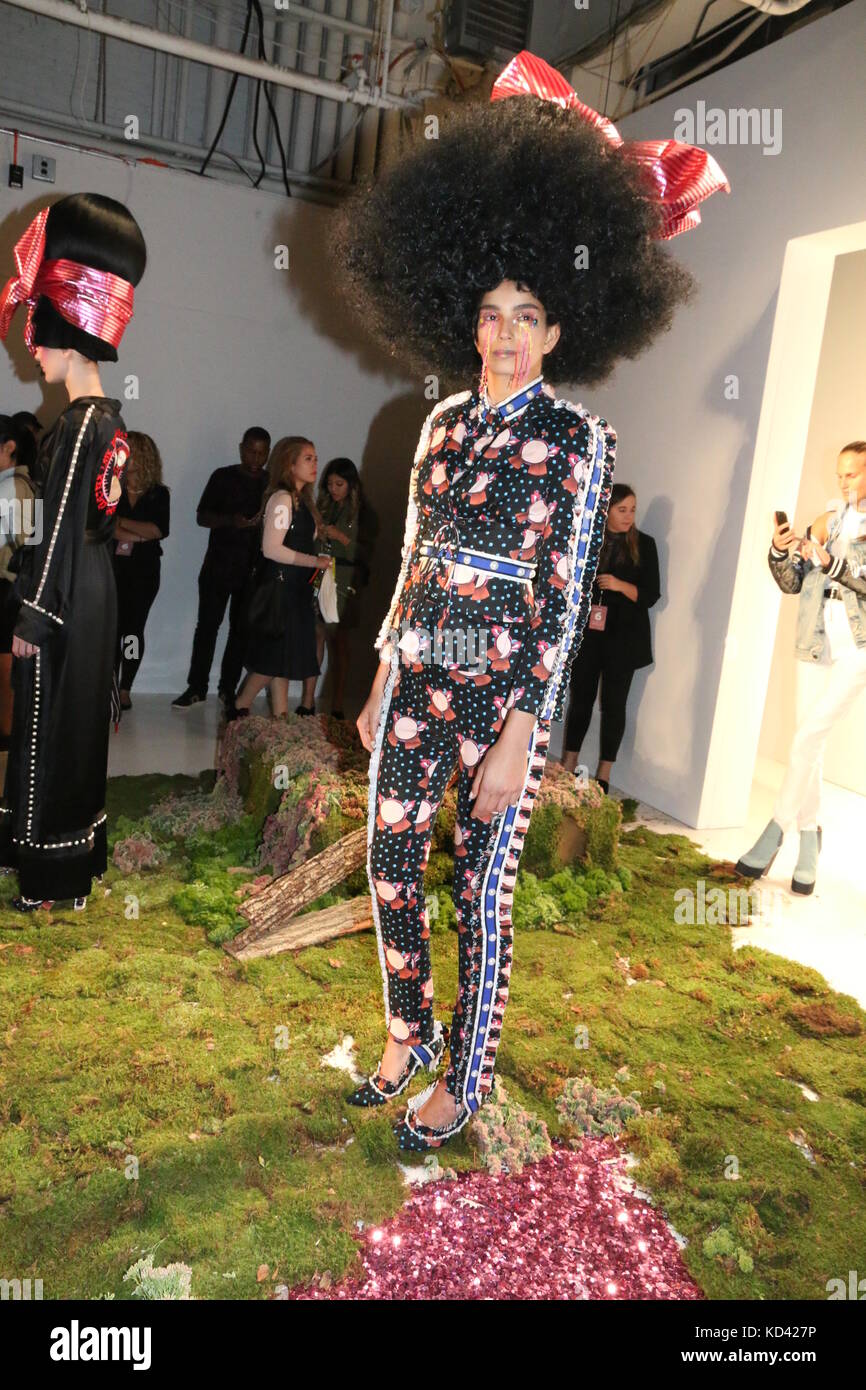 New York Fashion Week - Laurence & Chico - Runway Featuring: Atmosphere ...