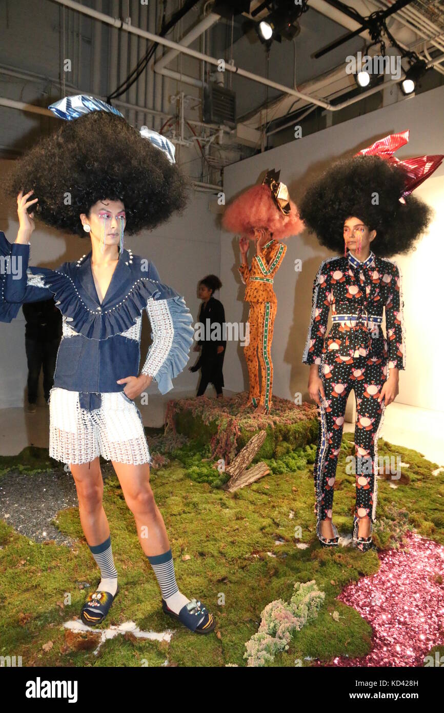 New York Fashion Week - Laurence & Chico - Runway Featuring: Atmosphere ...