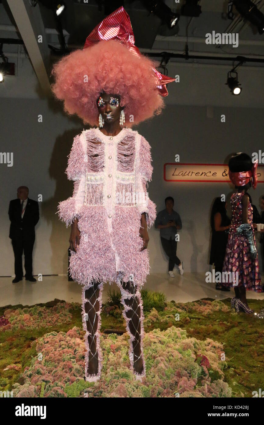 New York Fashion Week - Laurence & Chico - Runway Featuring: Atmosphere ...