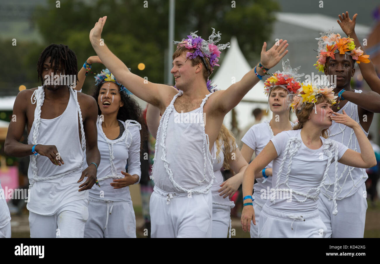 Bestival 2017, a four-day music festival held on the Lulworth Estate in ...