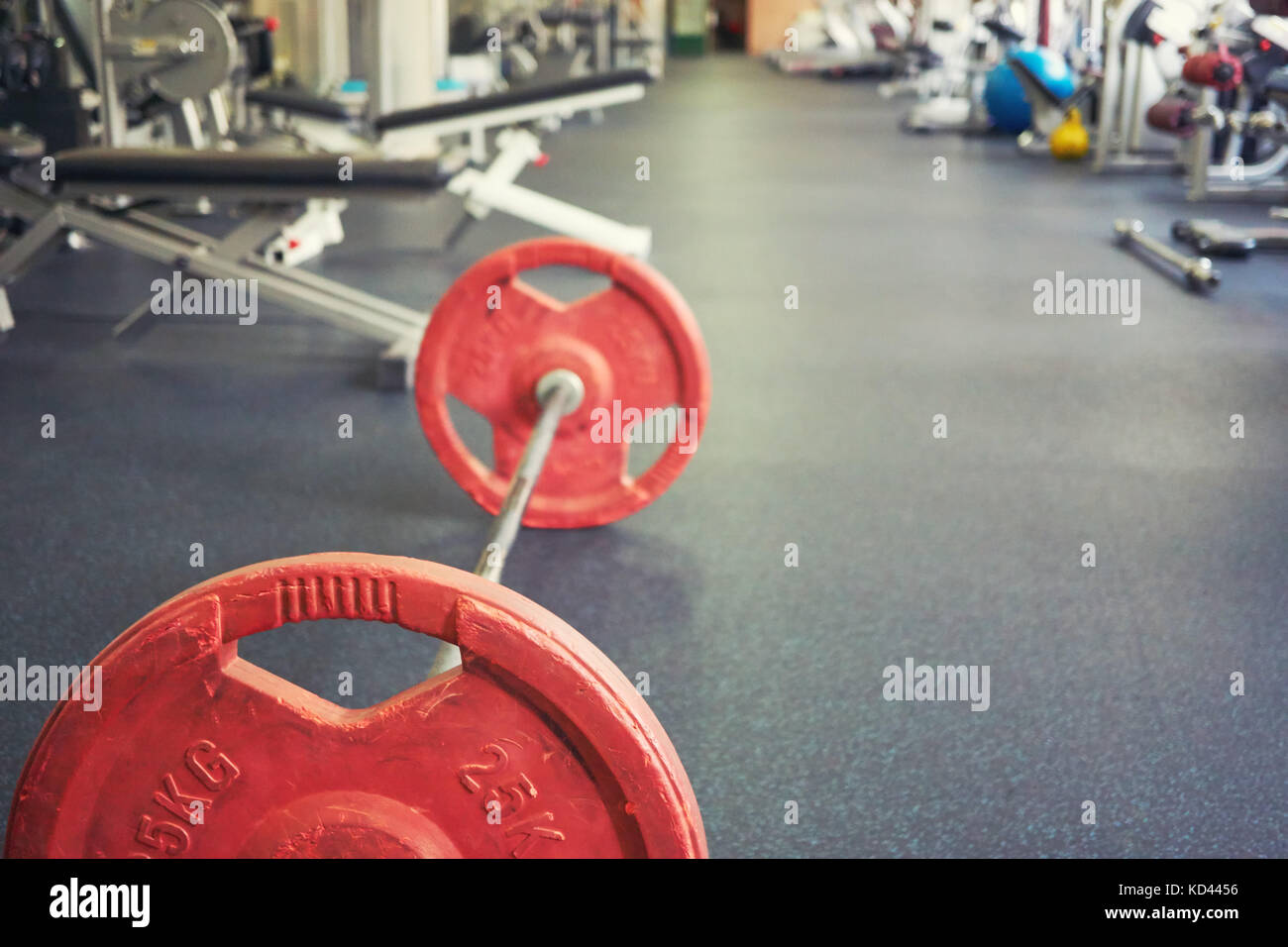 Empty gym low angle hi-res stock photography and images - Alamy
