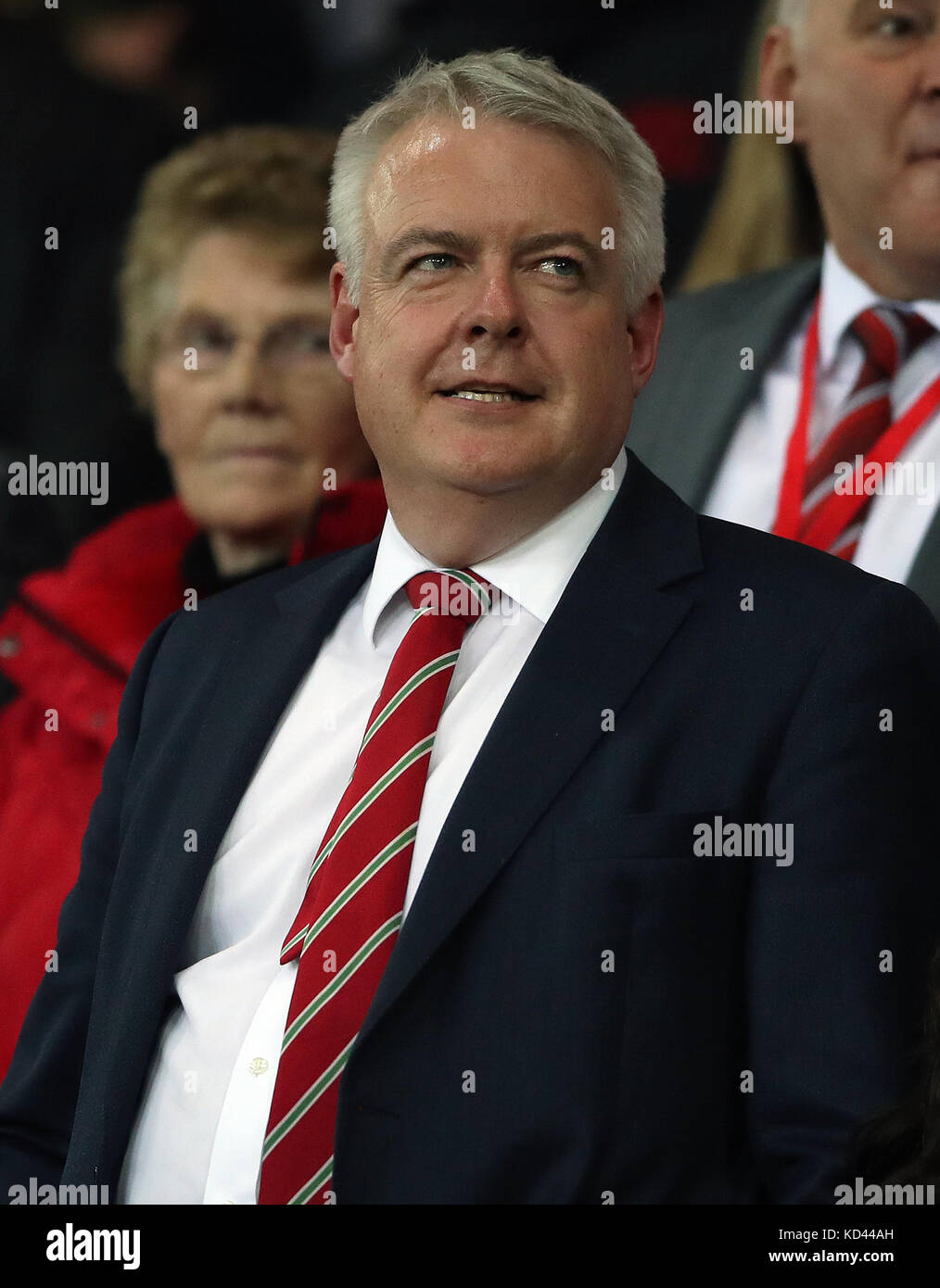 First Minister of Wales Carwyn Howell Jones before the 2018 FIFA World ...