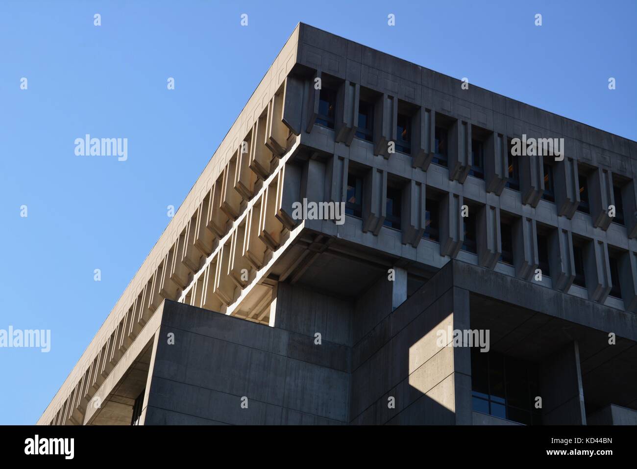 The brutalist masterpiece that is Boston city hall Stock Photo - Alamy