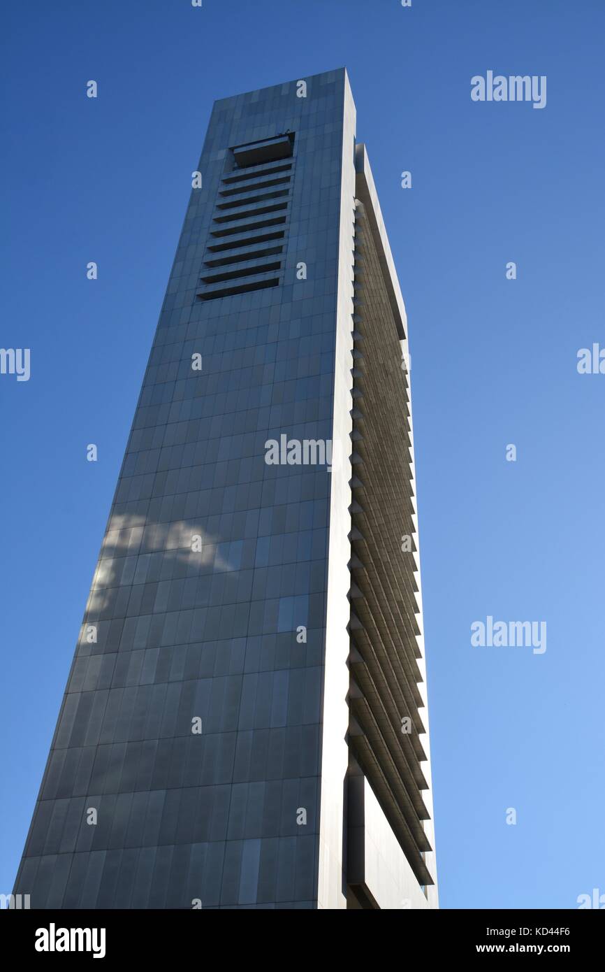 Skyscraper archiecture in downtown Boston's Financial District Stock ...