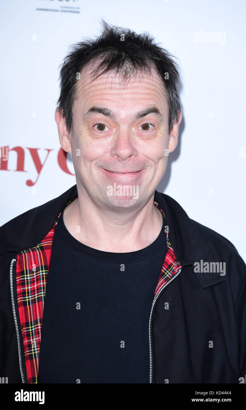 Kevin Eldon attends the premiere of Funny Cow, as part of the BFI London Film Festival, at Vue ...