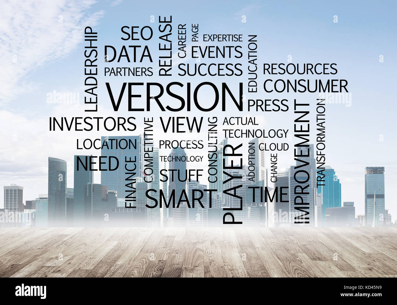 Business conceptual words as keys to success and company growth Stock ...