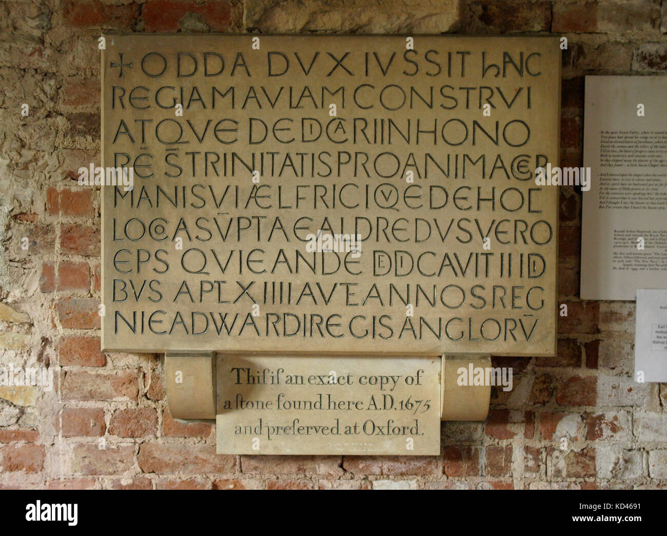 Odda's chapel hi-res stock photography and images - Alamy
