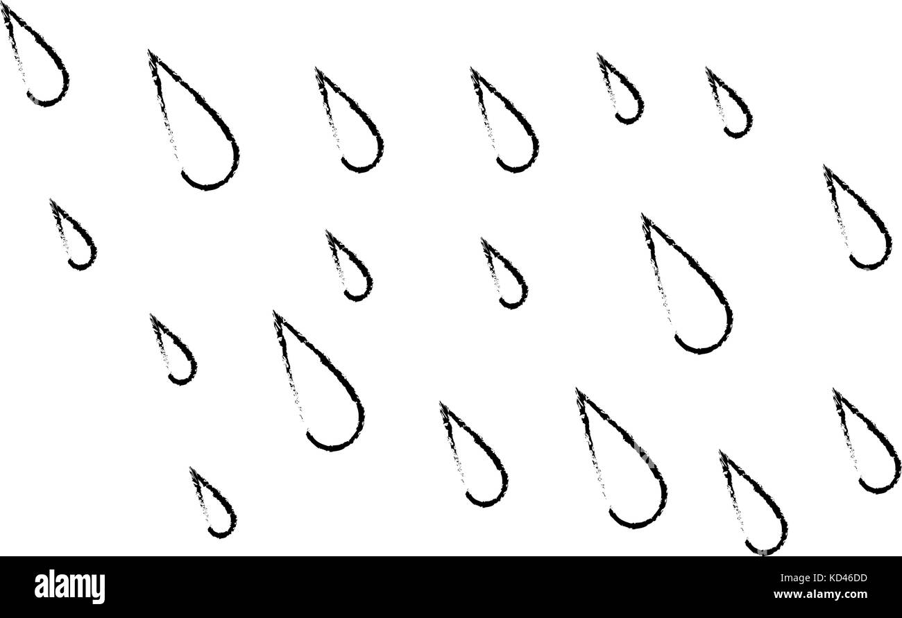 rain drops isolated icon vector illustration design Stock Vector Image ...