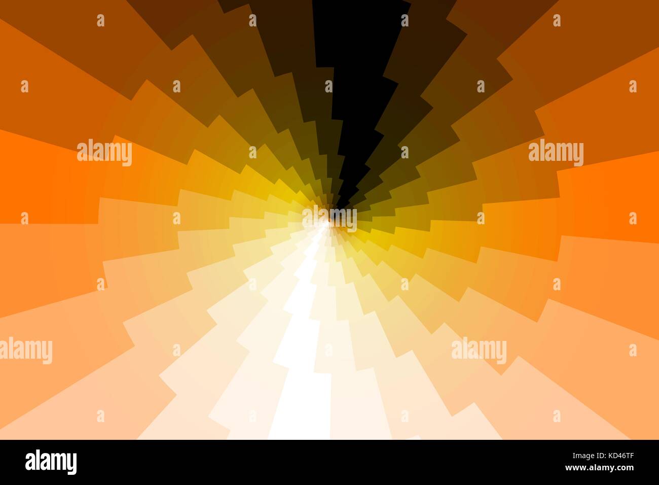 Lightning bolt - abstract geometric vector pattern - golden, Thunder ...