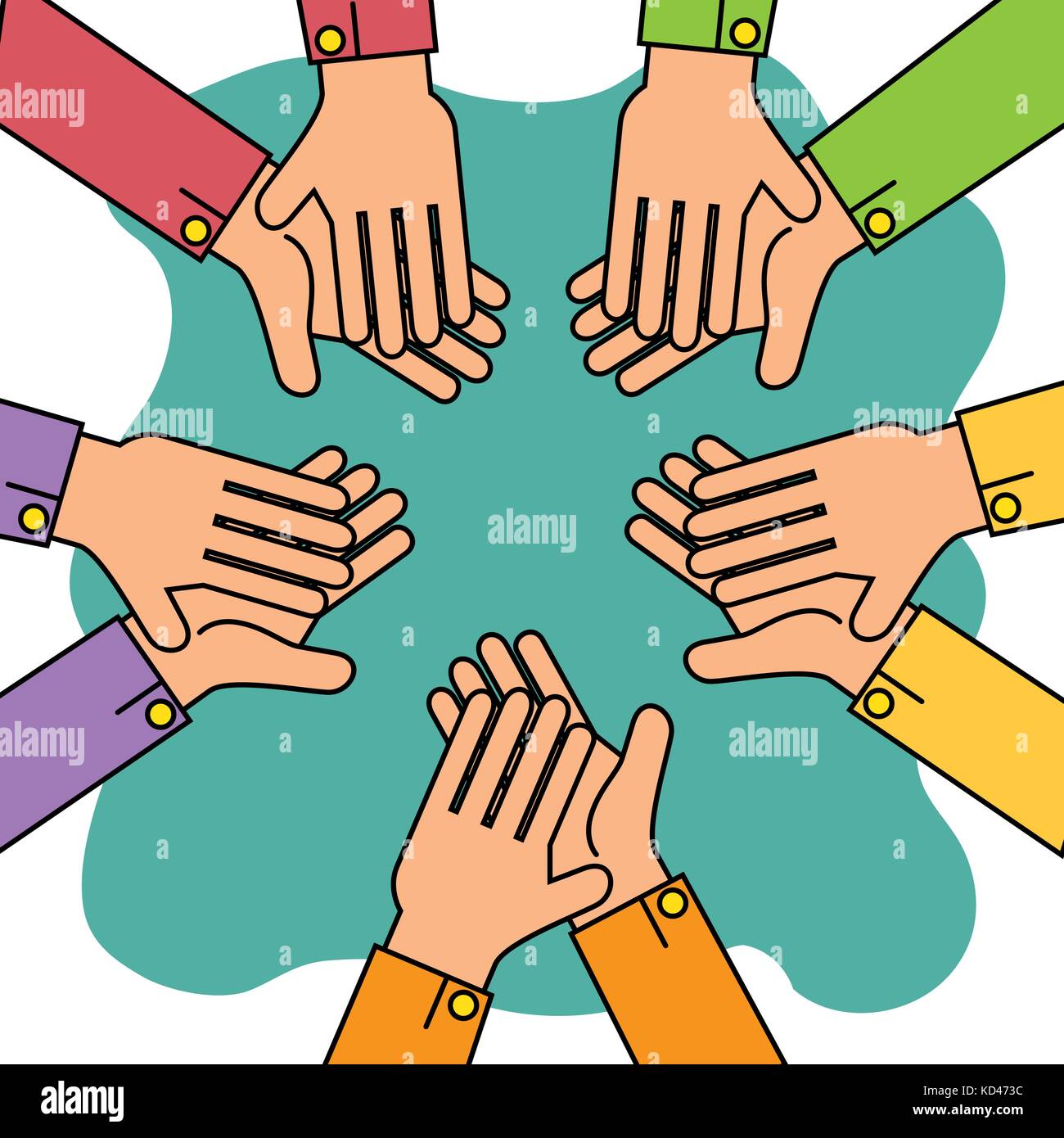 human hands clapping ovation applaud hands vector illustration graphic ...