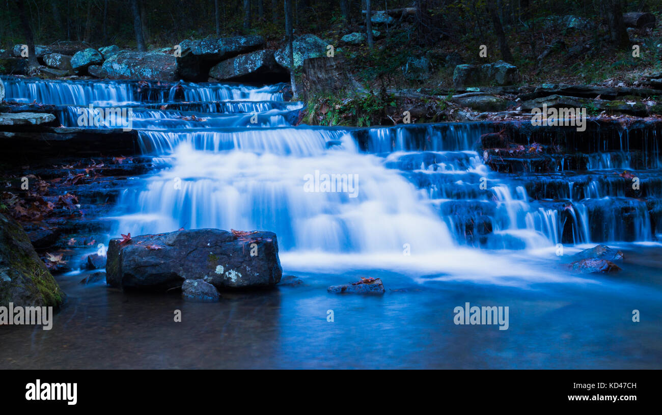 Waterfall on the Collins Creek Trail in Heber Springs Arkansas 2016 ...