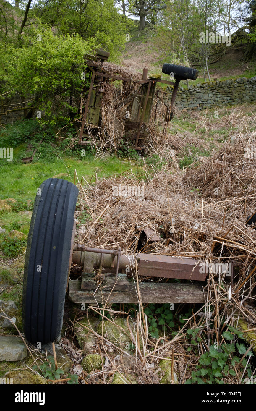 Overgrown farm equipment hi-res stock photography and images - Alamy