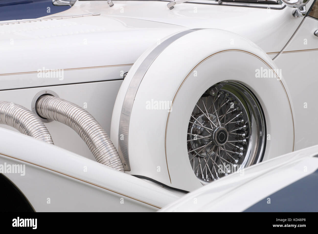 Close up view details from a classic car Stock Photo - Alamy