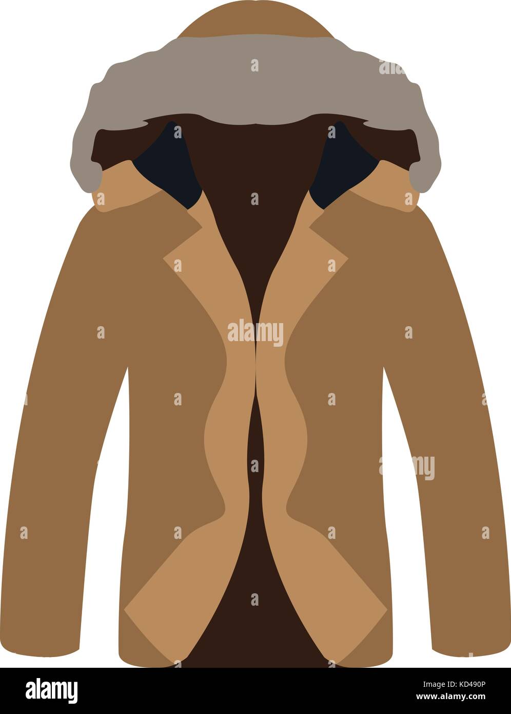 Isolated christmas jacket Stock Vector Image & Art - Alamy