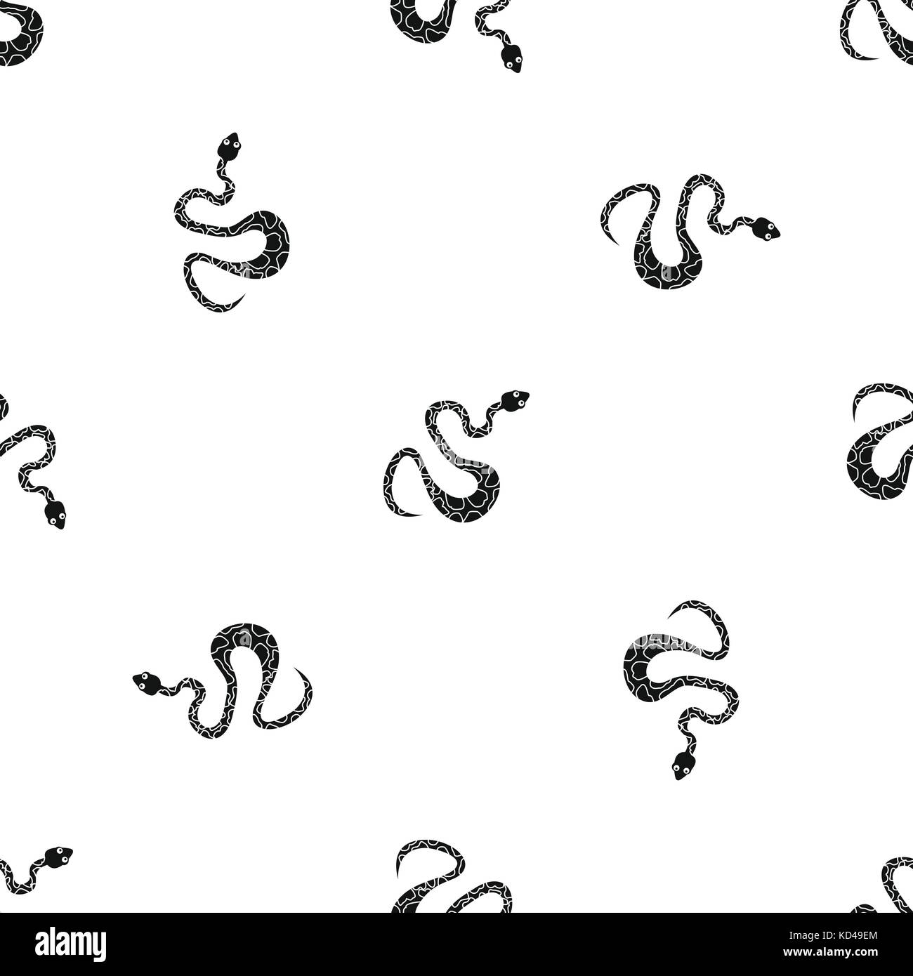 Black spotted snake pattern seamless black Stock Vector Image & Art - Alamy