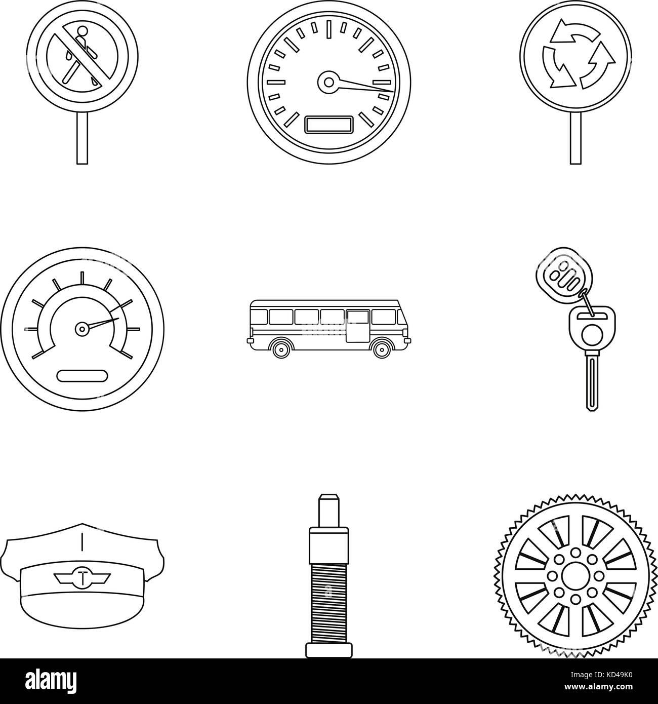 Speed adjustment Stock Vector Images - Alamy