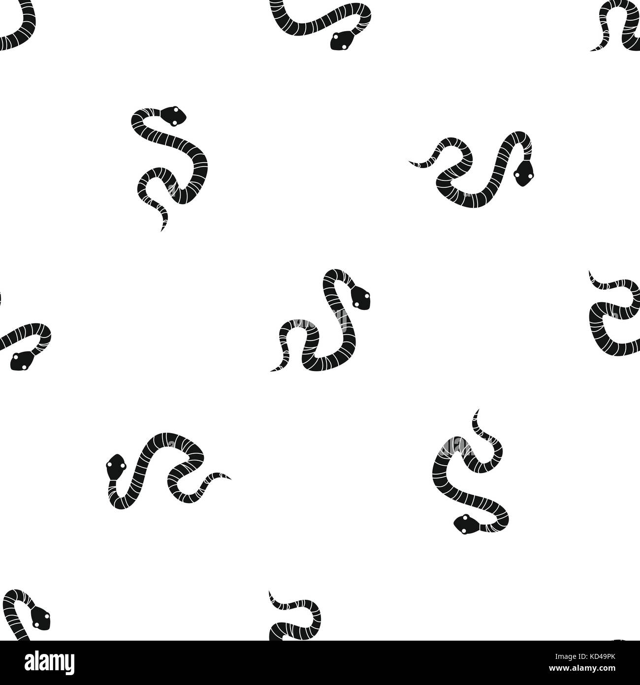 Striped snake Black and White Stock Photos & Images - Alamy