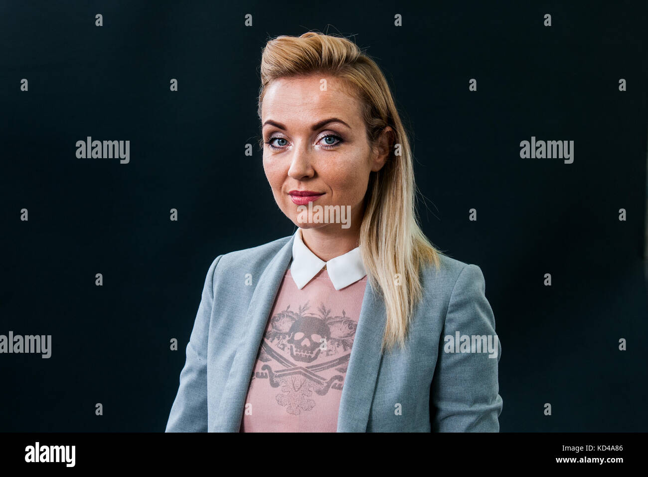 Thordis Elva attends a photocall during the Edinburgh International ...