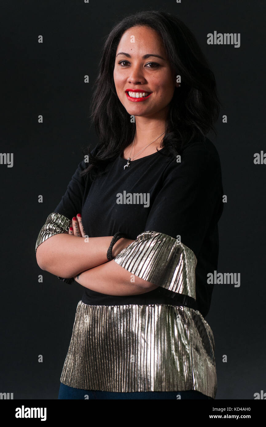 Author, poet and playwright Courtney Sina Meredith attends a photocall ...