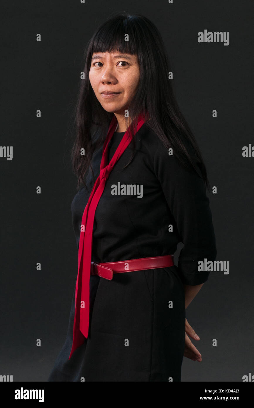 Chinese-British novelist and film-maker Xiaolu Guo attends a photocall ...