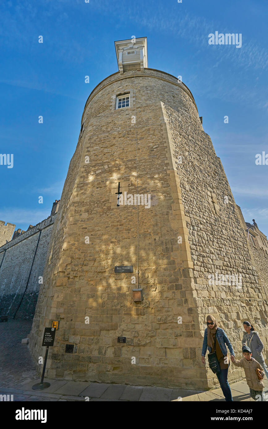 the bell tower, tower of London Stock Photo - Alamy