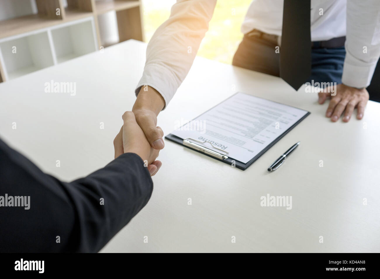 Interview work office hi-res stock photography and images - Alamy