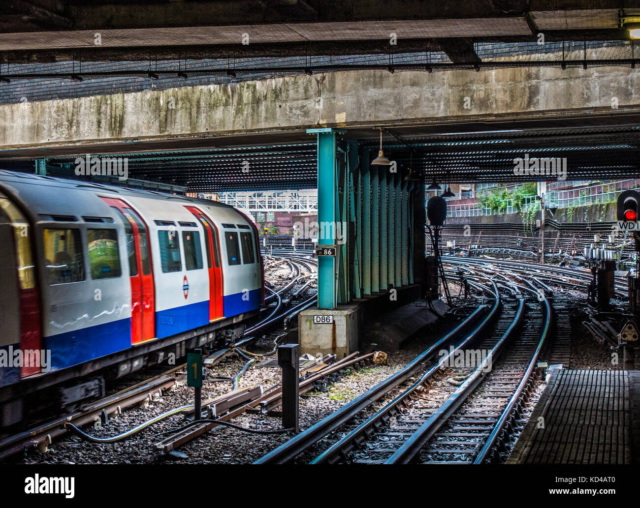 London Underground Tube Train High Resolution Stock Photography and ...