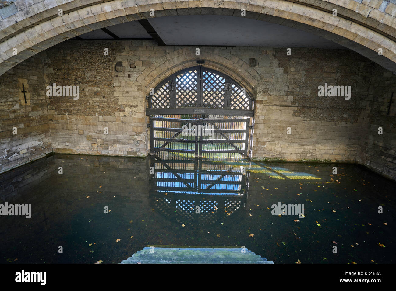 traitors gate, the tower of London Stock Photo - Alamy