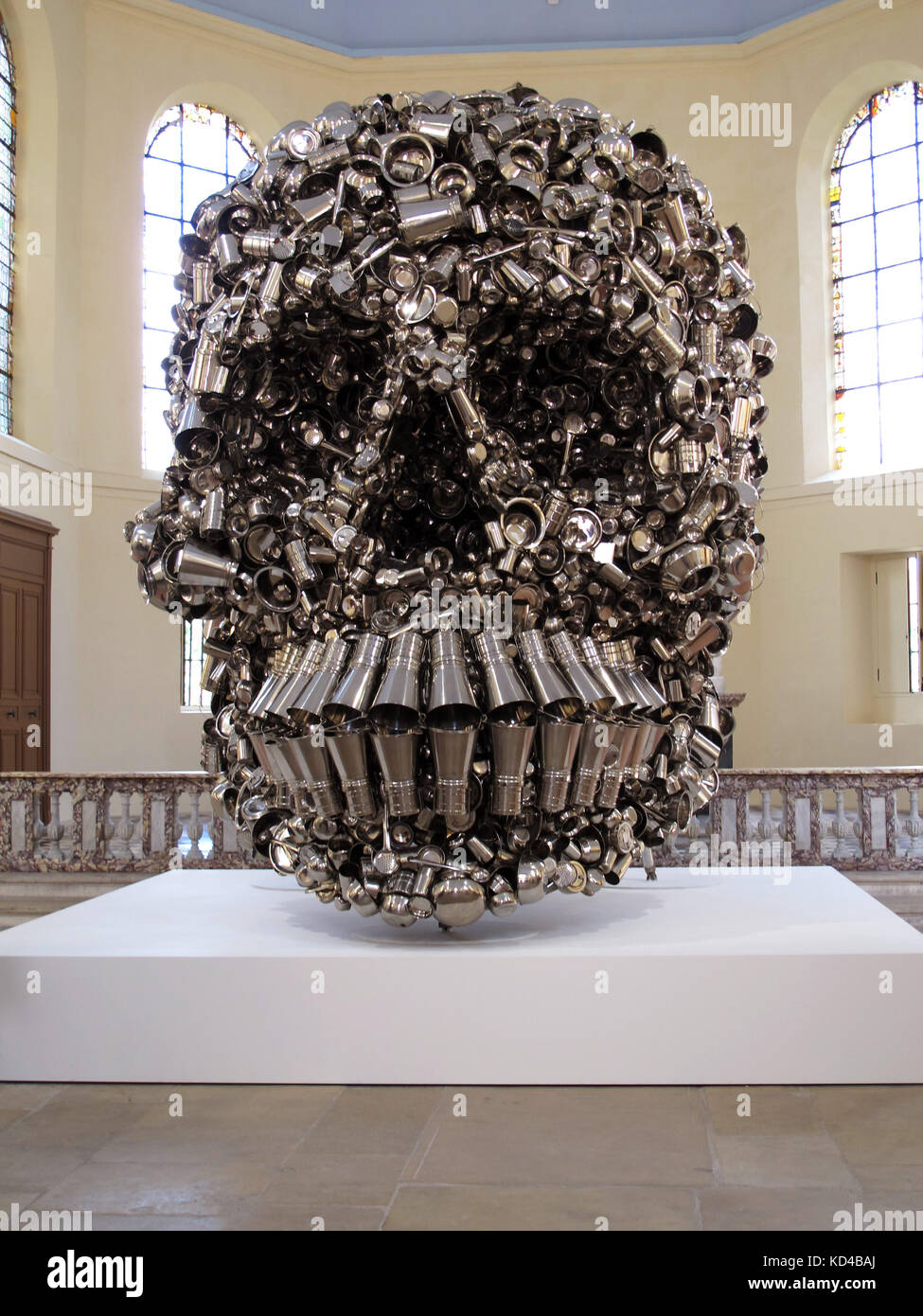 Very Hungry god by Subodh Gupta, Old Laennec hospital, headquarters of ...