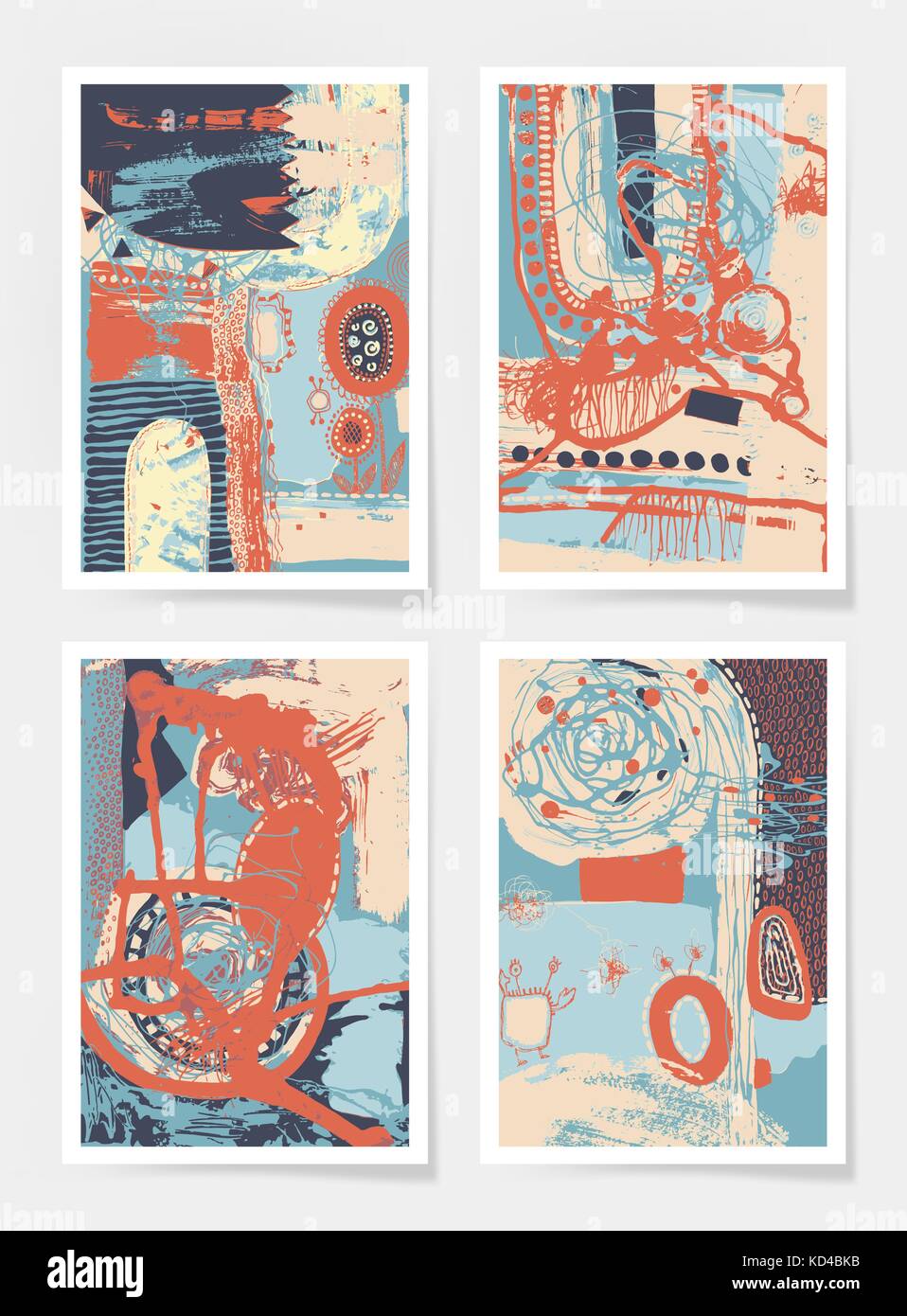 Original wall pieces Stock Vector Images - Alamy