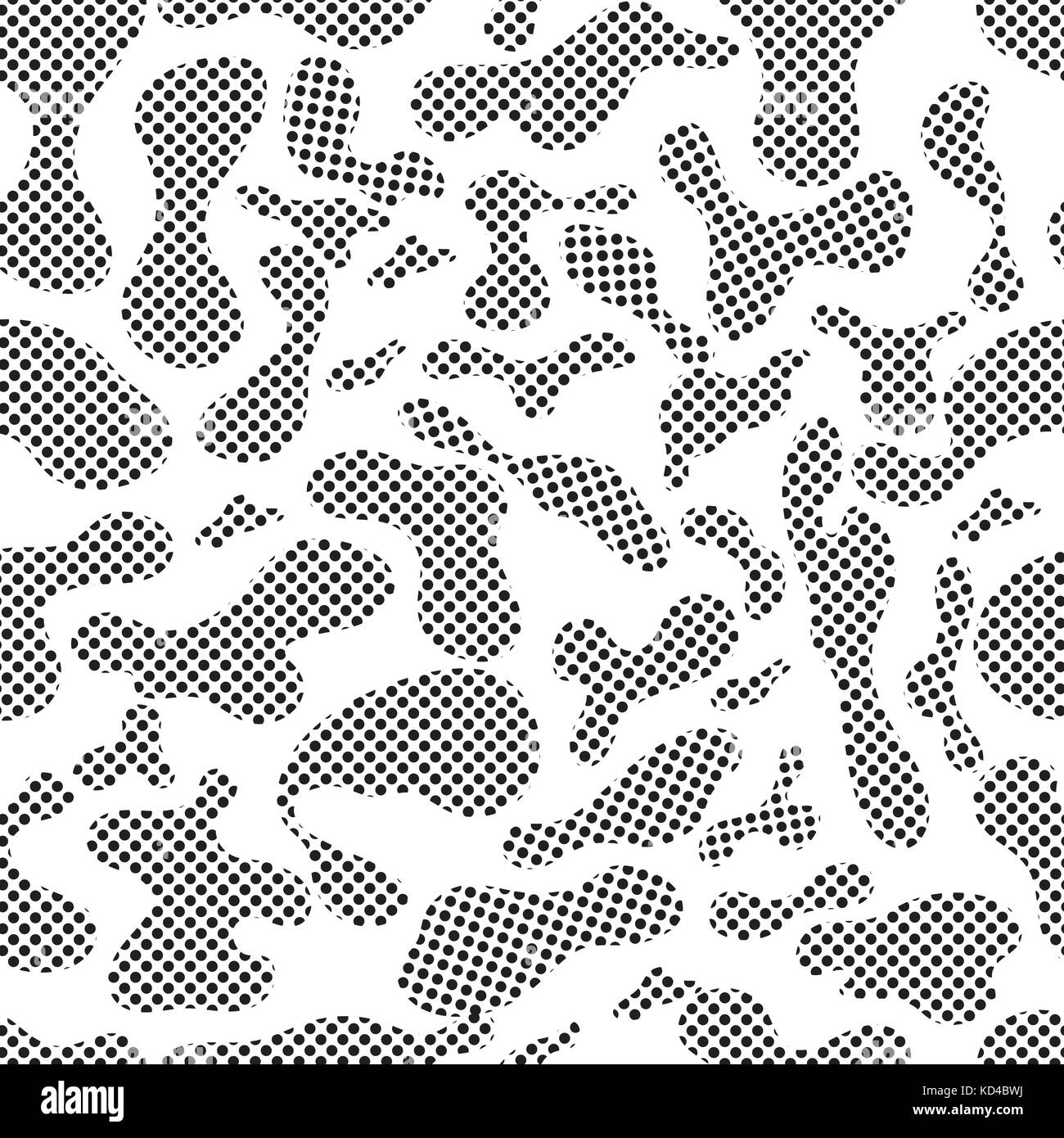Vector seamless design bold Black and White Stock Photos & Images - Alamy