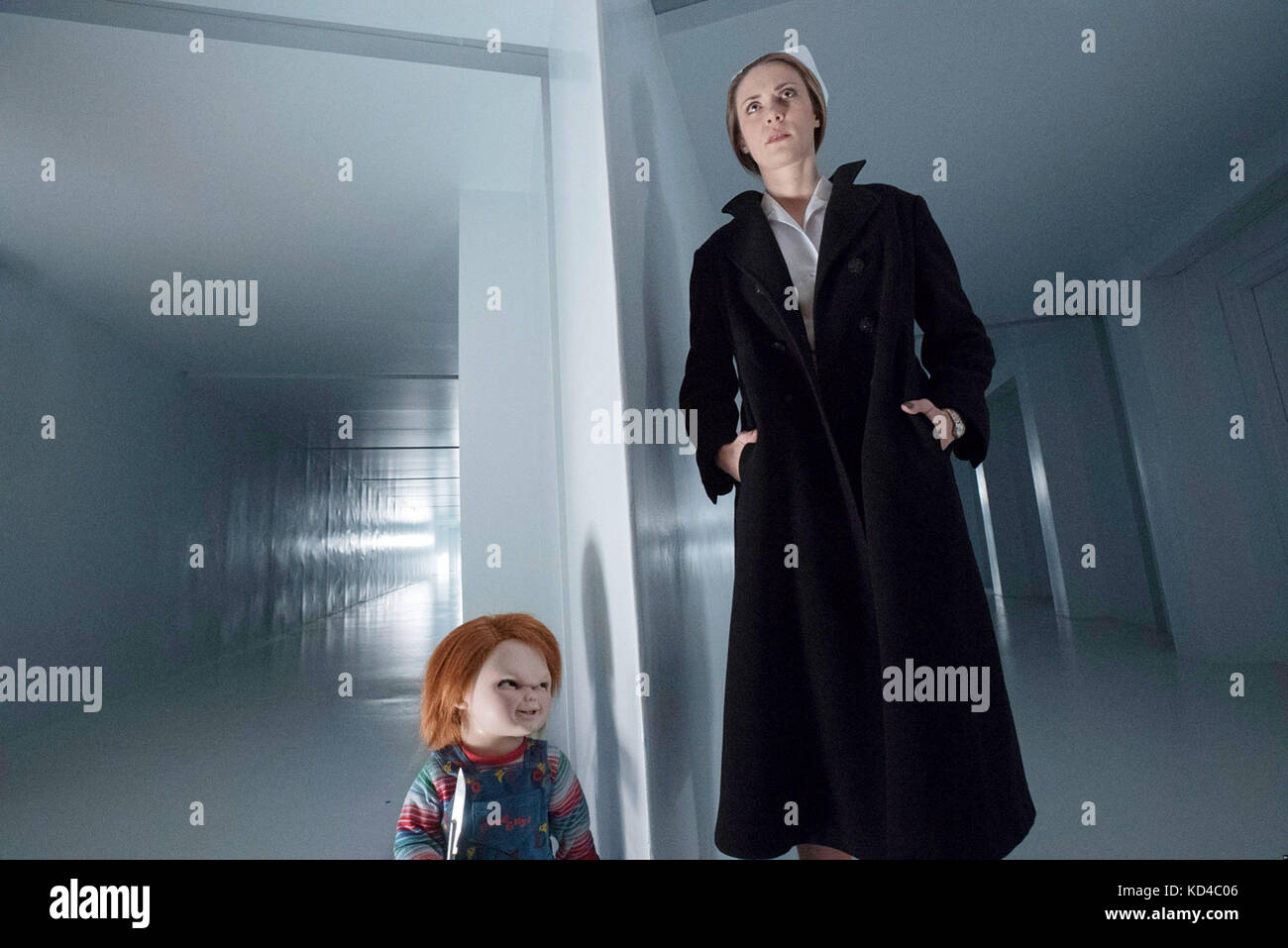 CULT OF CHUCKY, l-r: Chucky, Ali Tataryn, 2017. ph: Allen Fraser ...